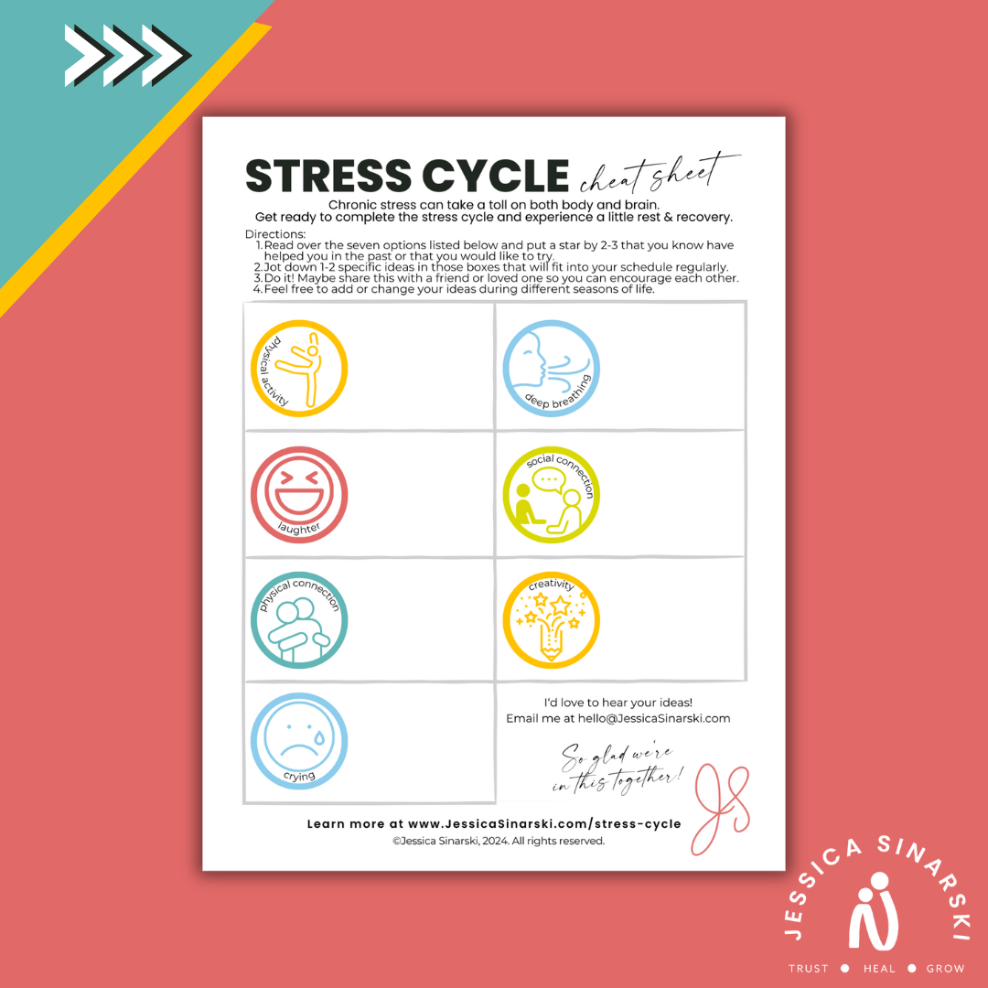 Climbing Out of Chronic Stress - Jessica Sinarski